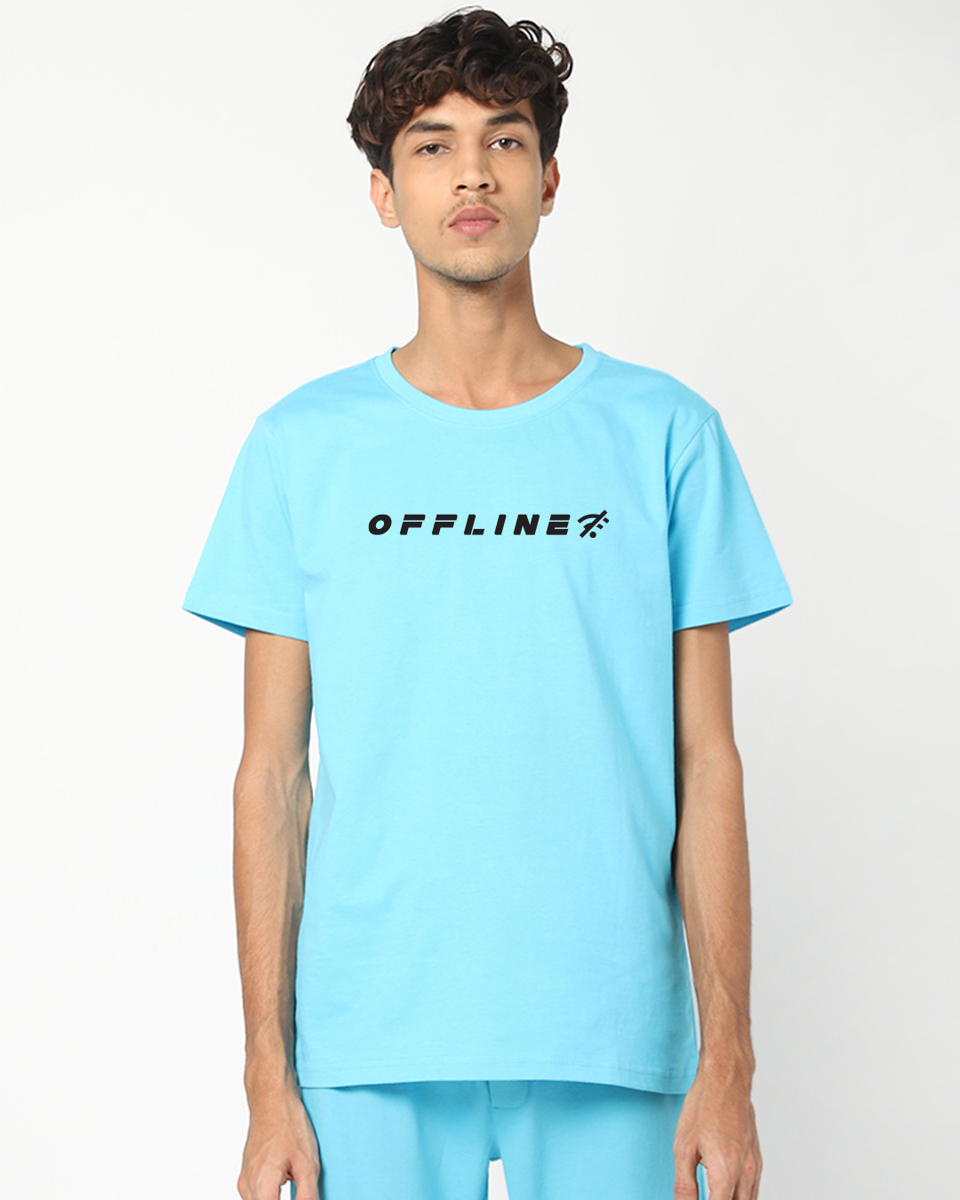 Buy Offline Teddy Half Sleeve T-shirt Online at Bewakoof