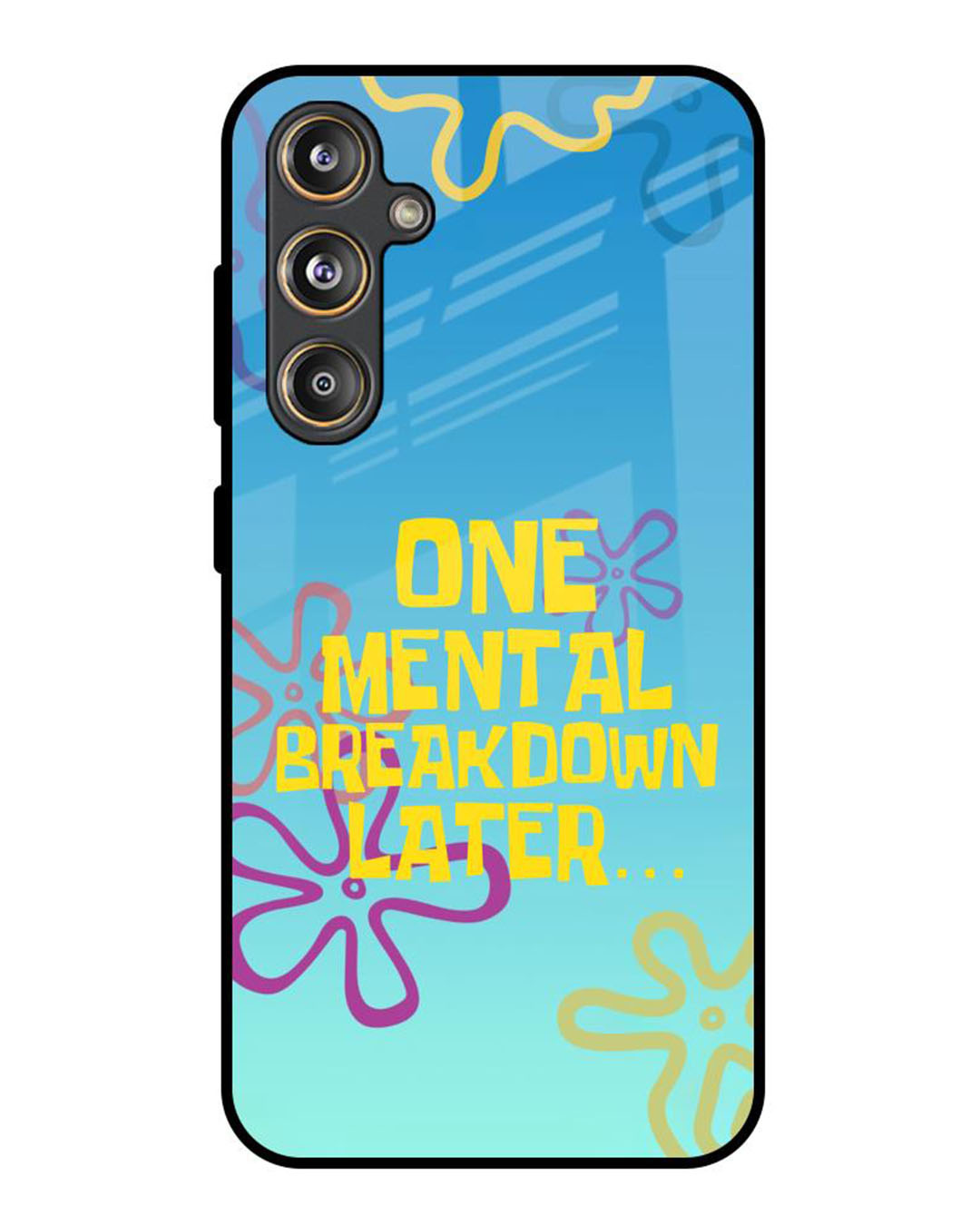 Buy One Mental Breakdown Premium Glass Cover for Samsung Galaxy F55 5G ...