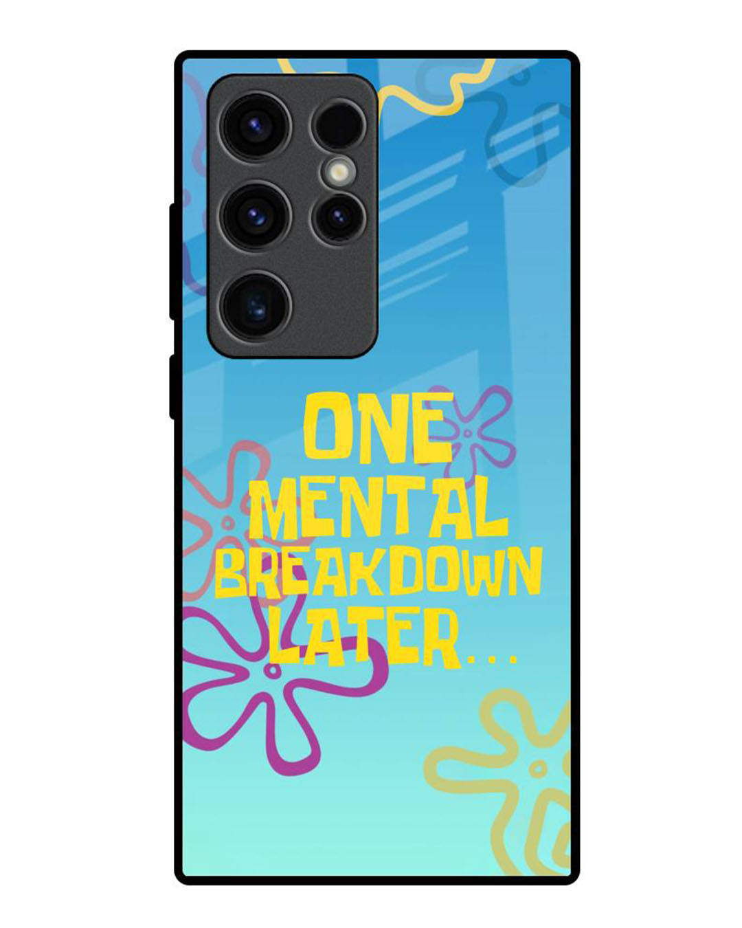 Buy One Mental Breakdown Premium Glass Cover for Samsung Galaxy S23 Ultra 5G Online in India at ...