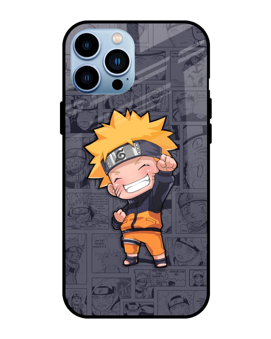 Buy Orange Chubby Premium Glass Case for Apple iPhone 13 Pro Max (Shock ...