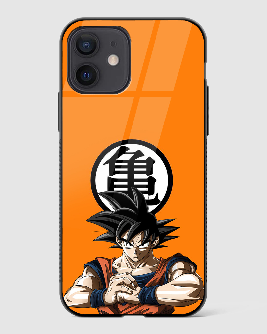 Buy Orange Goku Premium Glass Case for Apple iPhone 12 Online in India ...