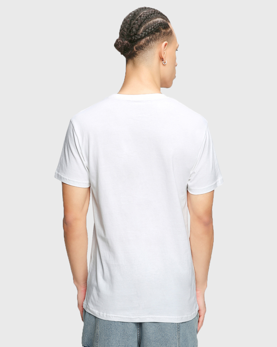 Buy Pack Of 2 Mens White And Black Graphic Printed T Shirts Online At