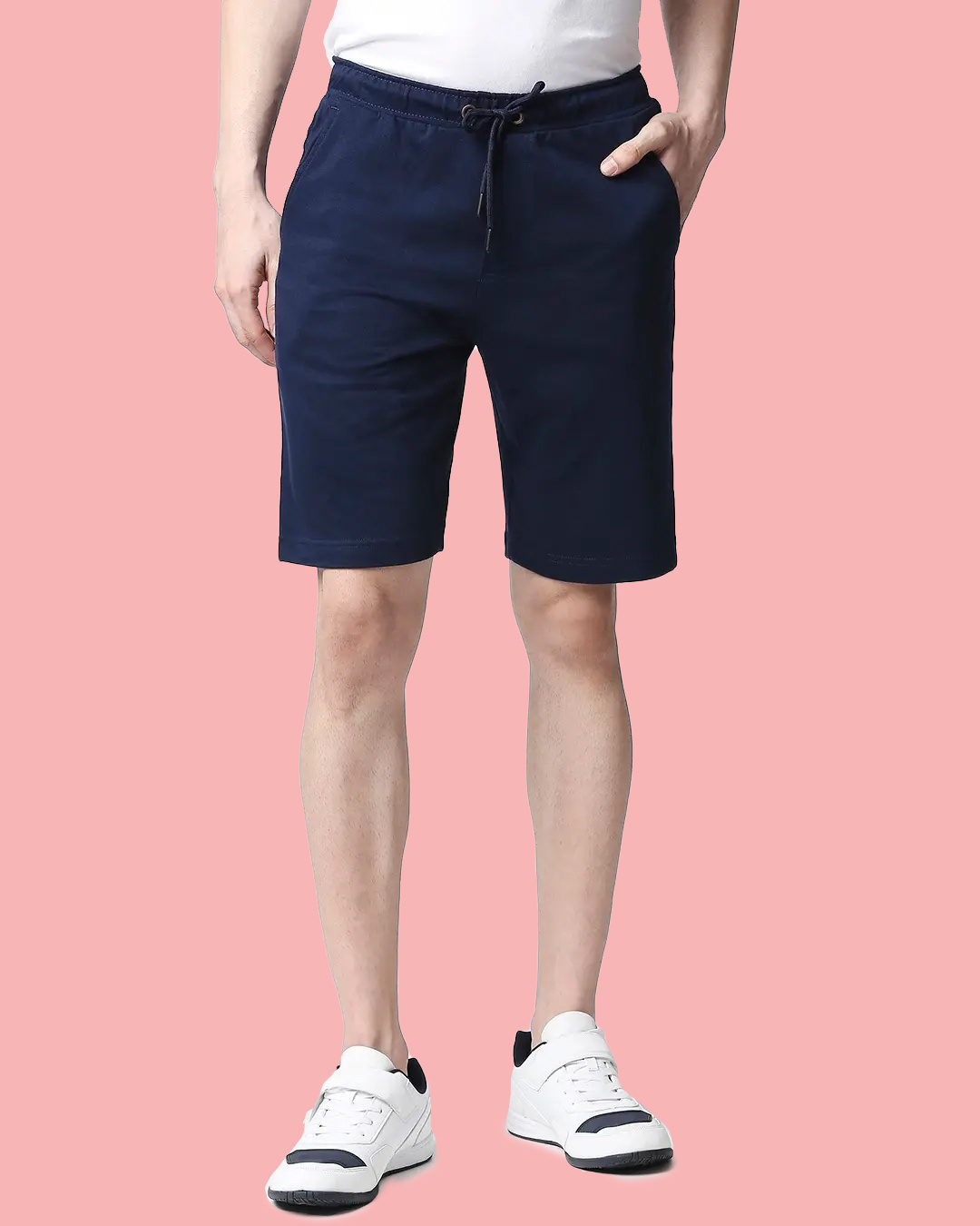 Buy Pageant Blue Casual Shorts Online at Bewakoof