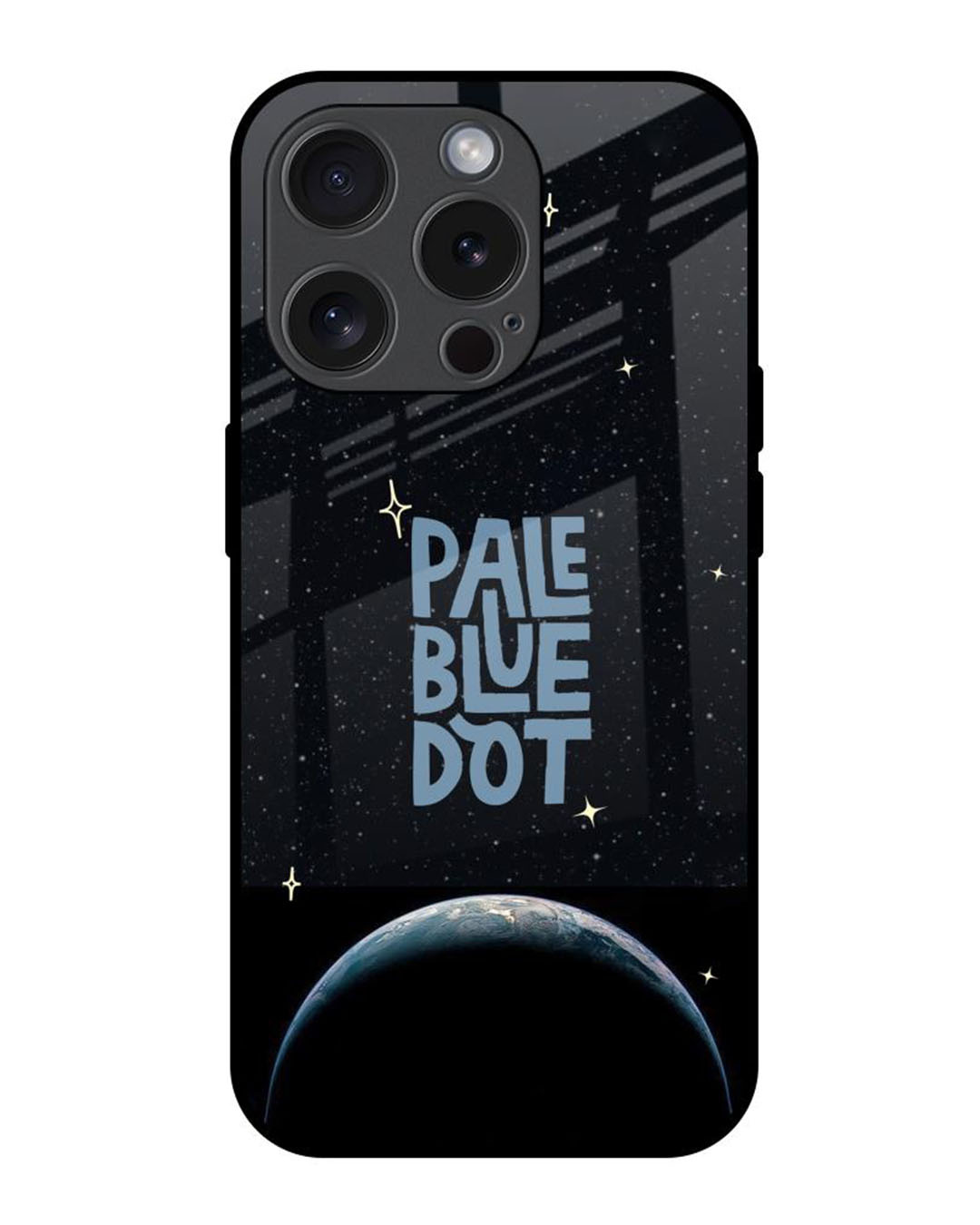 Buy Pale Blue Dot Premium Glass Cover for Apple iPhone 15 Pro Online in ...