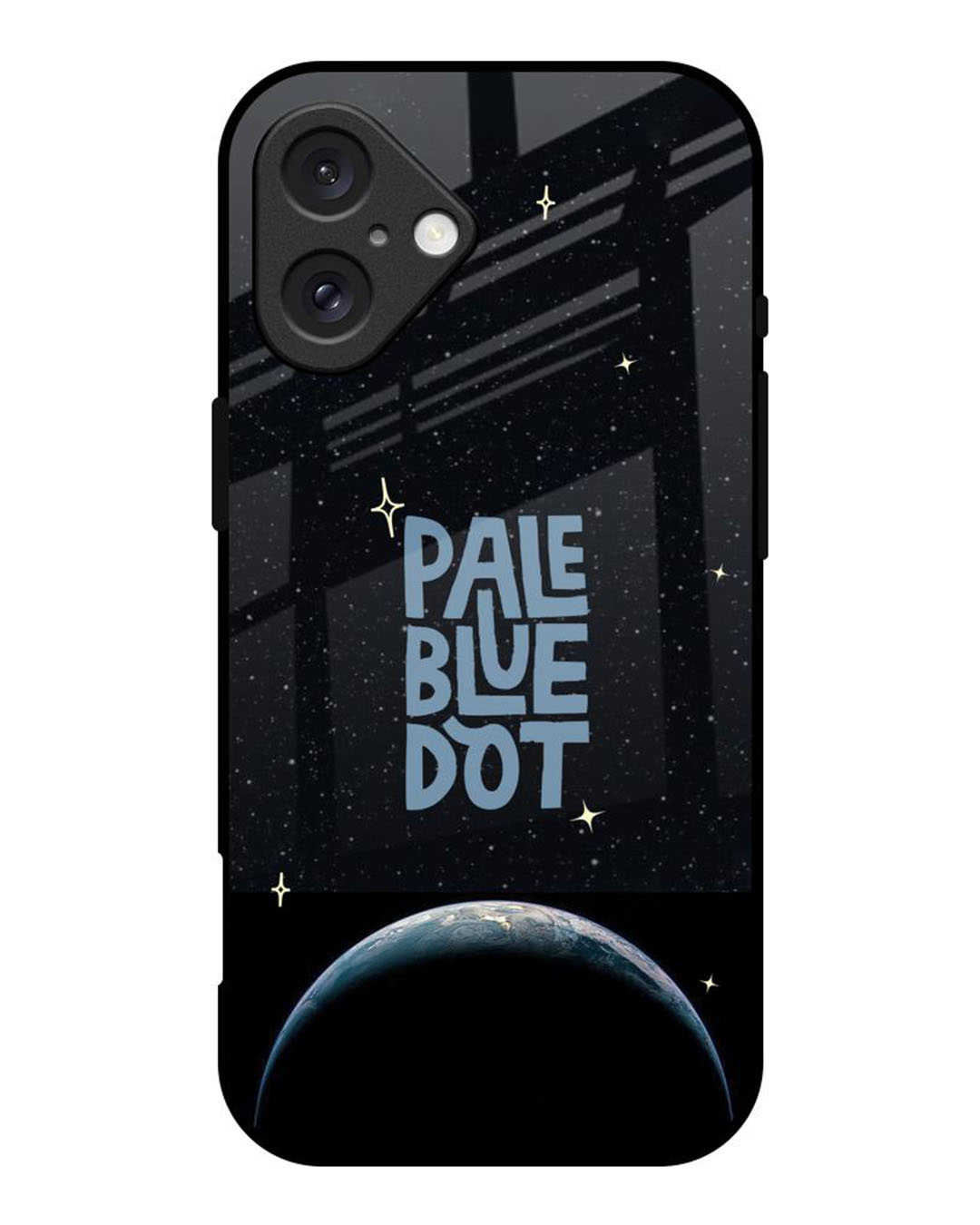 Buy Pale Blue Dot Premium Glass Cover for Apple iPhone 16 Online in ...