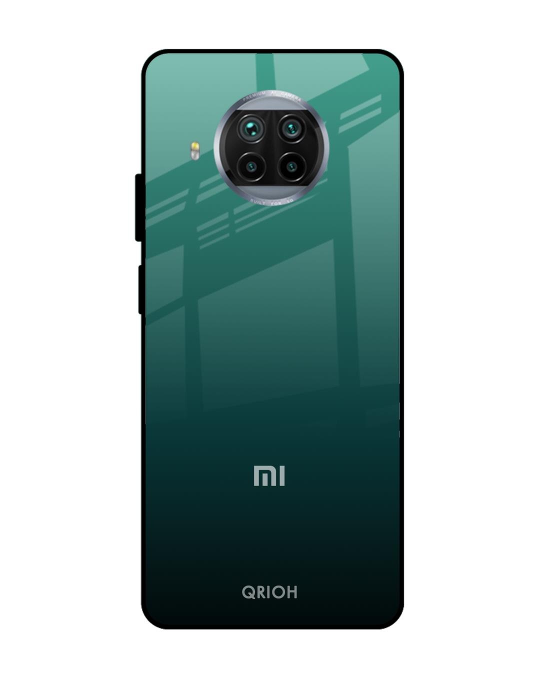Buy Palm Green Premium Glass Cover For Xiaomi Mi 10i 5G (Impact ...