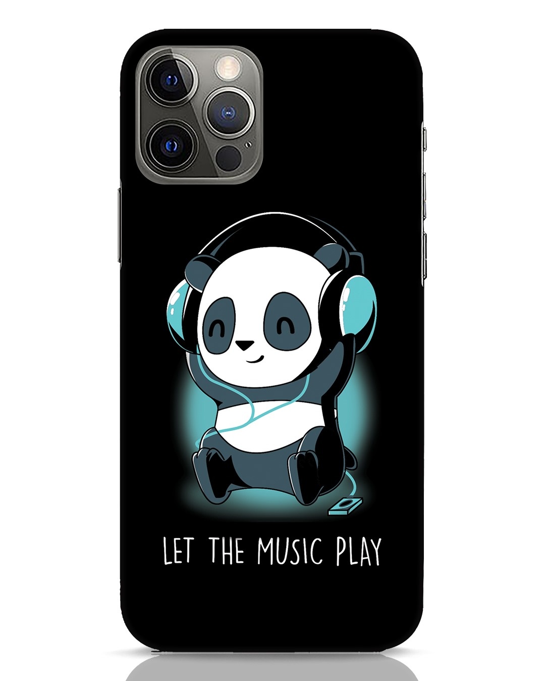 Buy Panda Headphones iPhone 12 Pro Max Mobile Cover Online in India at ...