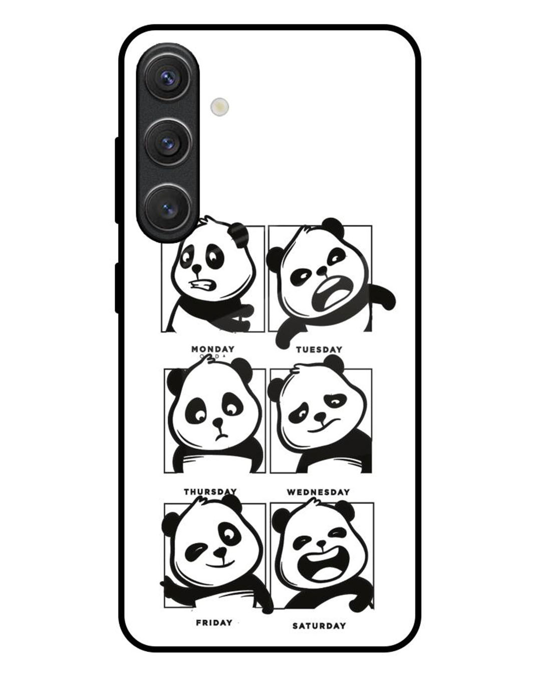 Buy Panda Mood Premium Glass Cover for Samsung Galaxy S25 Plus 5G ...