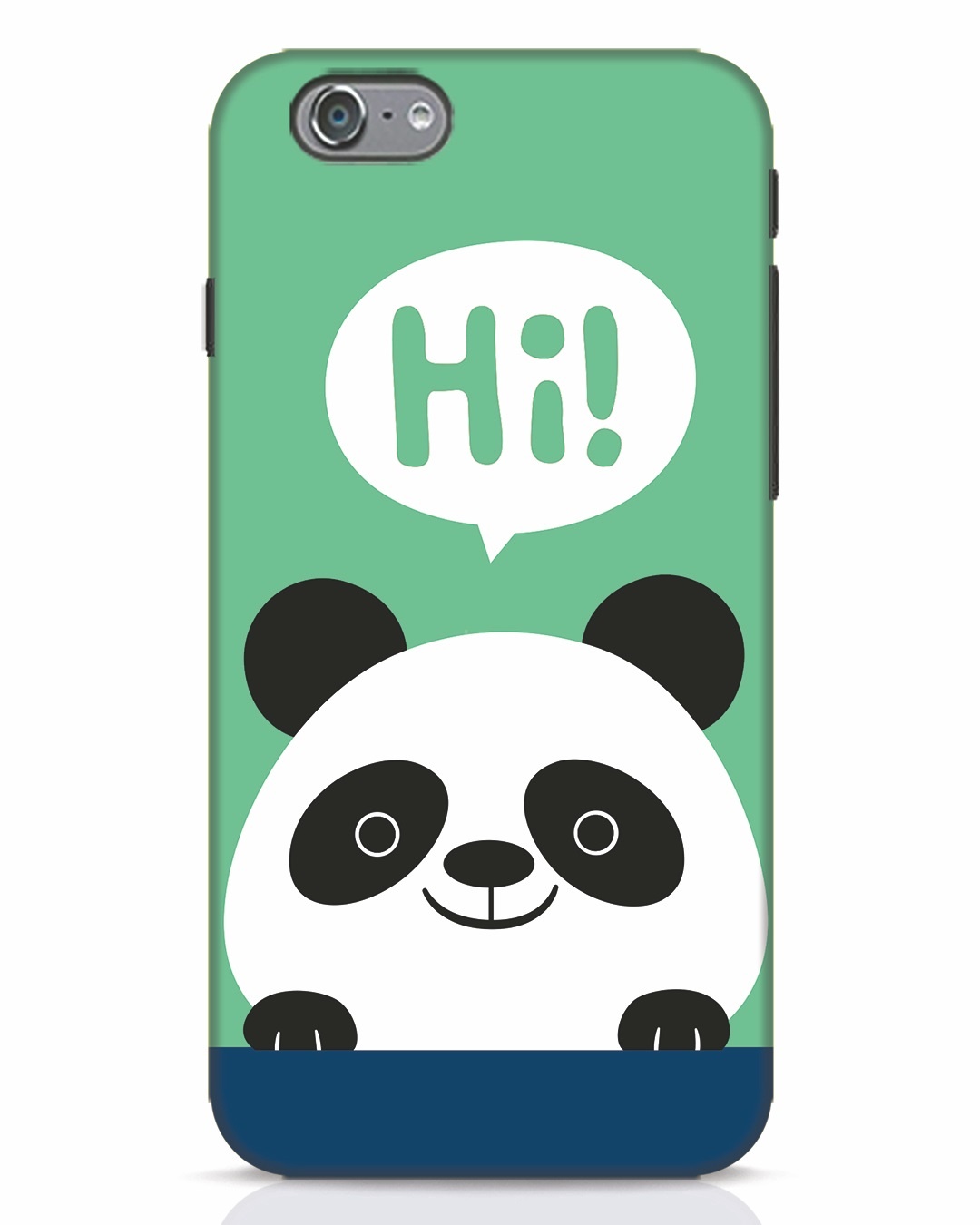 Buy Panda Says Hi iPhone 6 Mobile Cover for Unisex Online at Bewakoof
