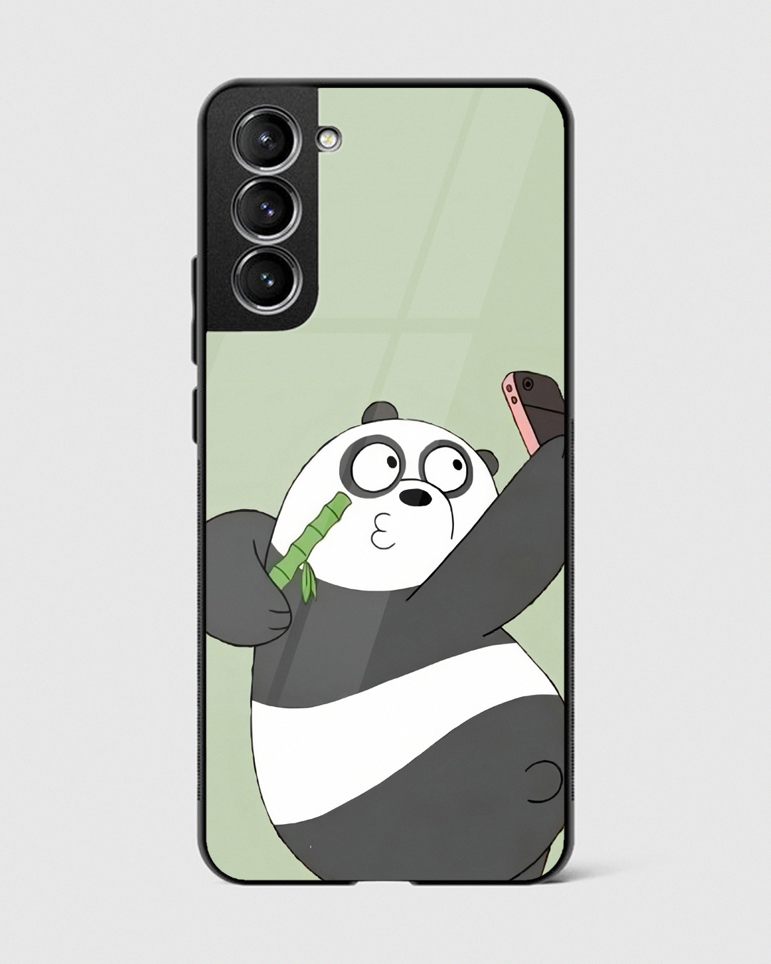 Buy Panda Selfie Premium Glass Case for Samsung Galaxy S21 FE 5G Online ...