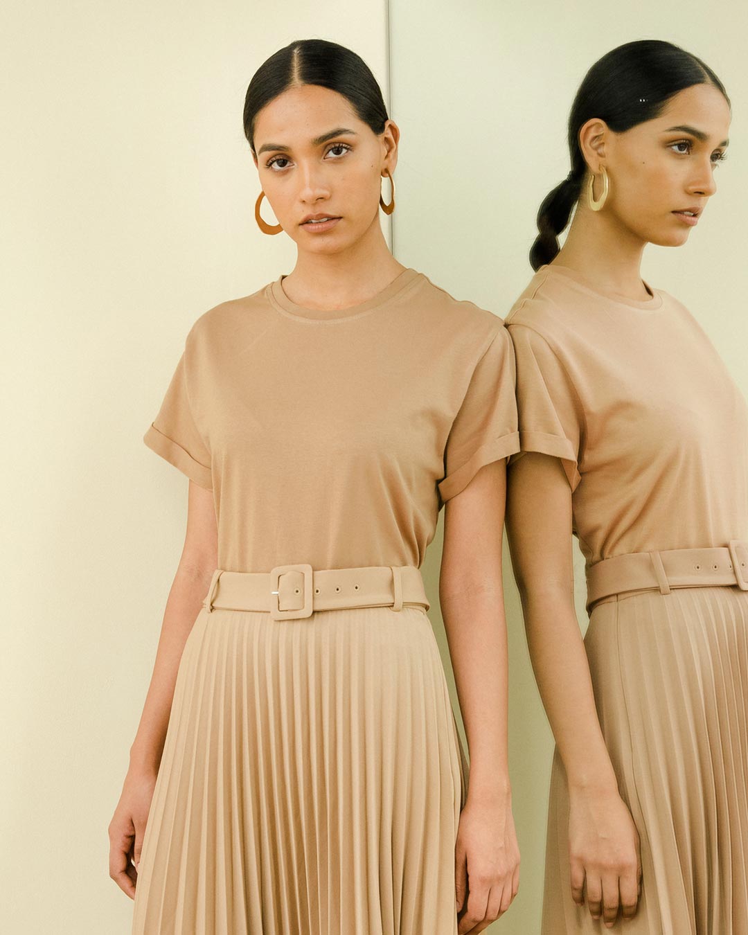 Buy Pastel Beige Boyfriend T-Shirt Online at Bewakoof