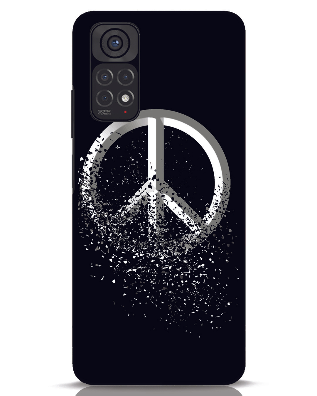 Buy Peace Dispersion Designer Hard Cover for Redmi Note 11 Online in ...