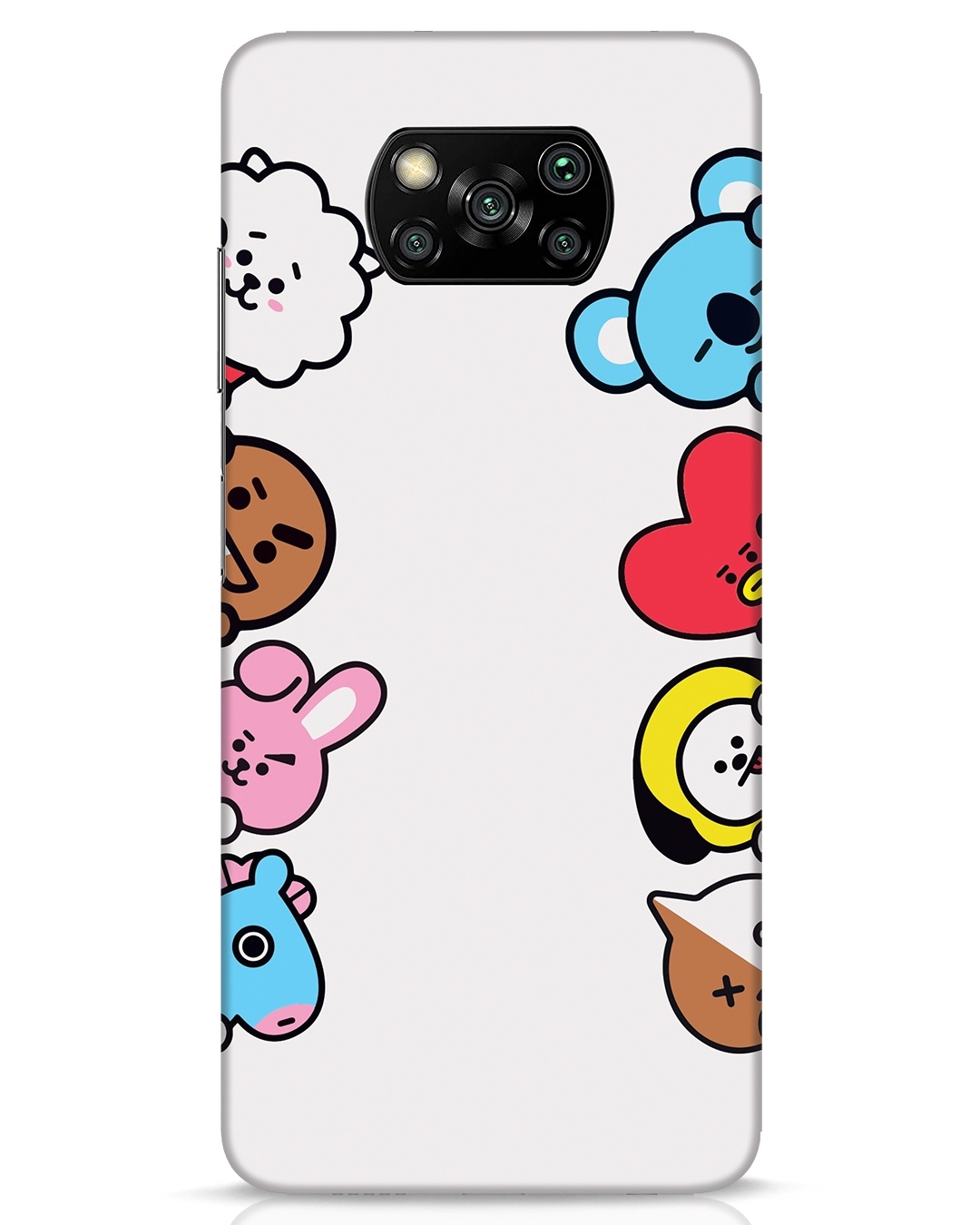 Buy Peeking Army Designer Hard Cover for Xiaomi Poco X3 Pro Online in ...