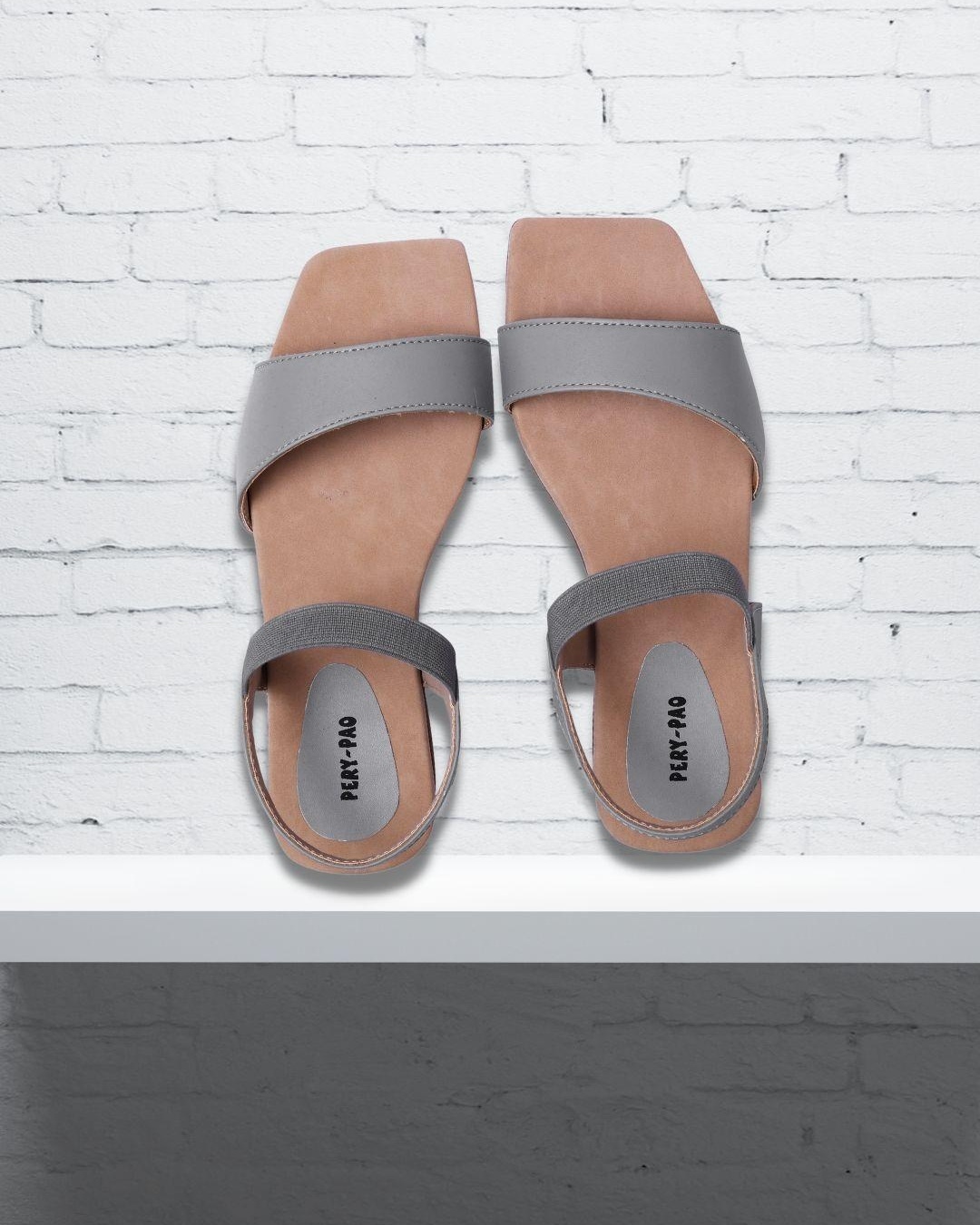 Buy Women's Grey Flats Online in India at Bewakoof
