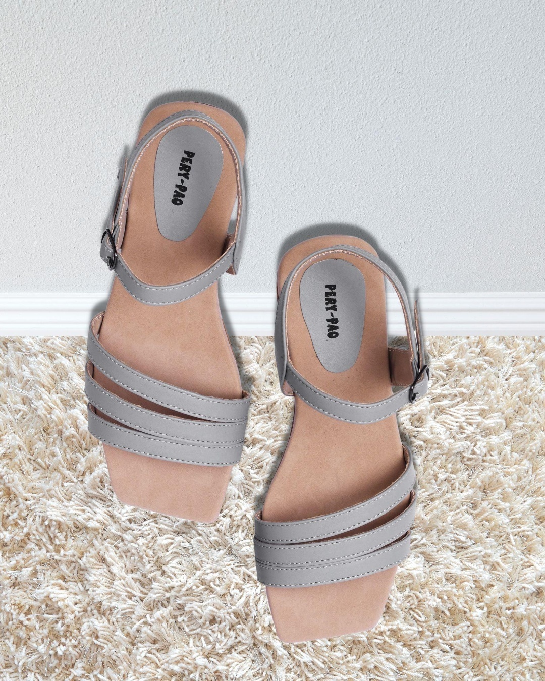 Buy Women's Grey Flats Online in India at Bewakoof