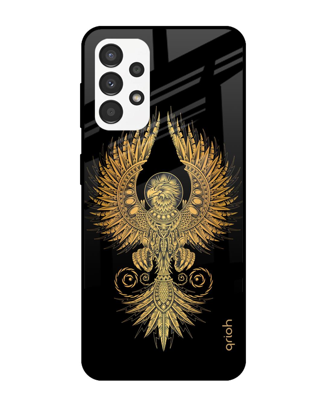 Buy Phoenix Art Printed Premium Glass Cover For A13(Impact Resistant ...