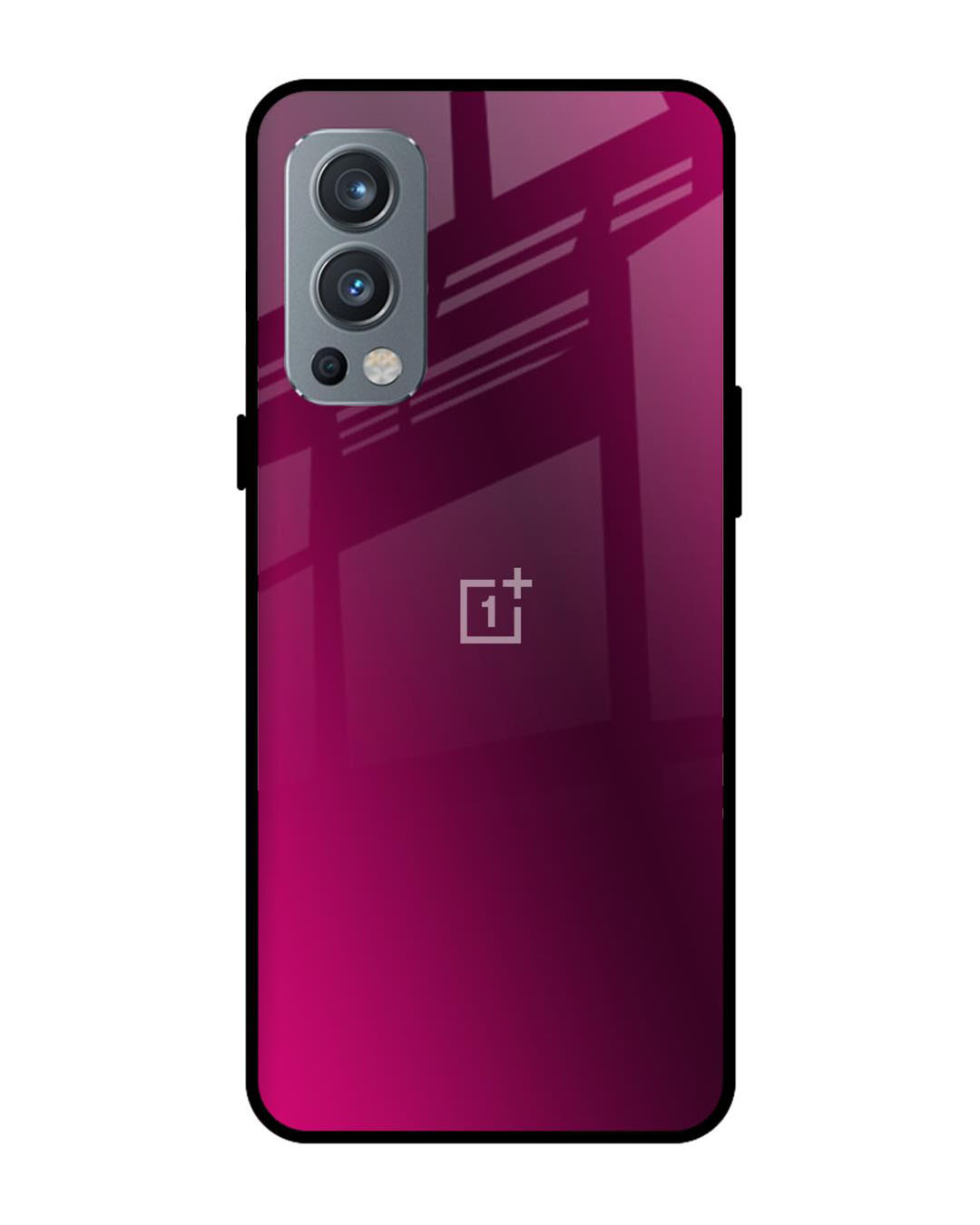 Buy Pink Burst Premium Glass Case for OnePlus Nord 2 (Shock Proof ...