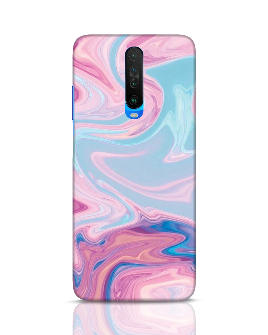 Buy Pink Marble Texture Designer Hard Cover for Xiaomi Poco X2 Online ...