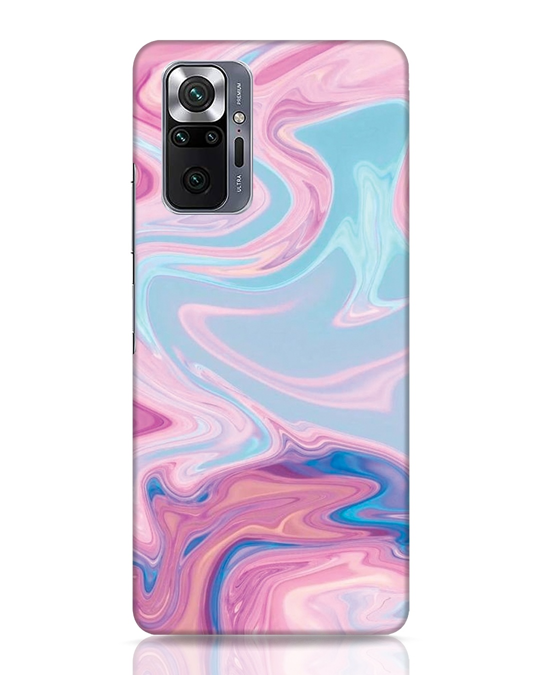 Buy Pink Marble Texture Designer Hard Cover for Xiaomi Redmi Note 10 ...