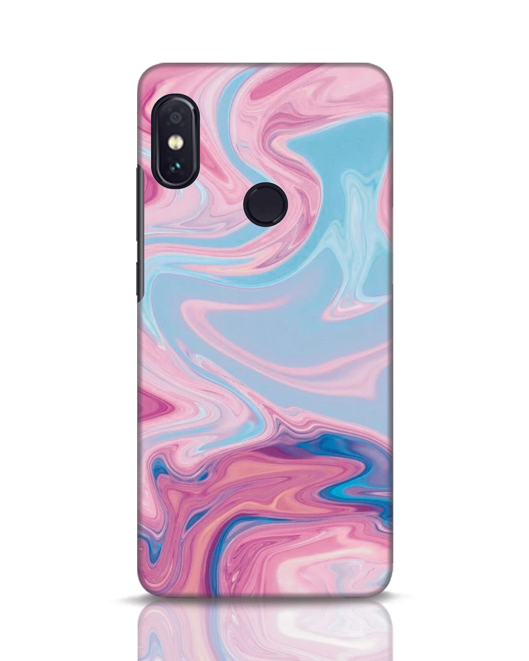 Buy Pink Marble Texture Designer Hard Cover for Xiaomi Redmi Note 5 Pro ...