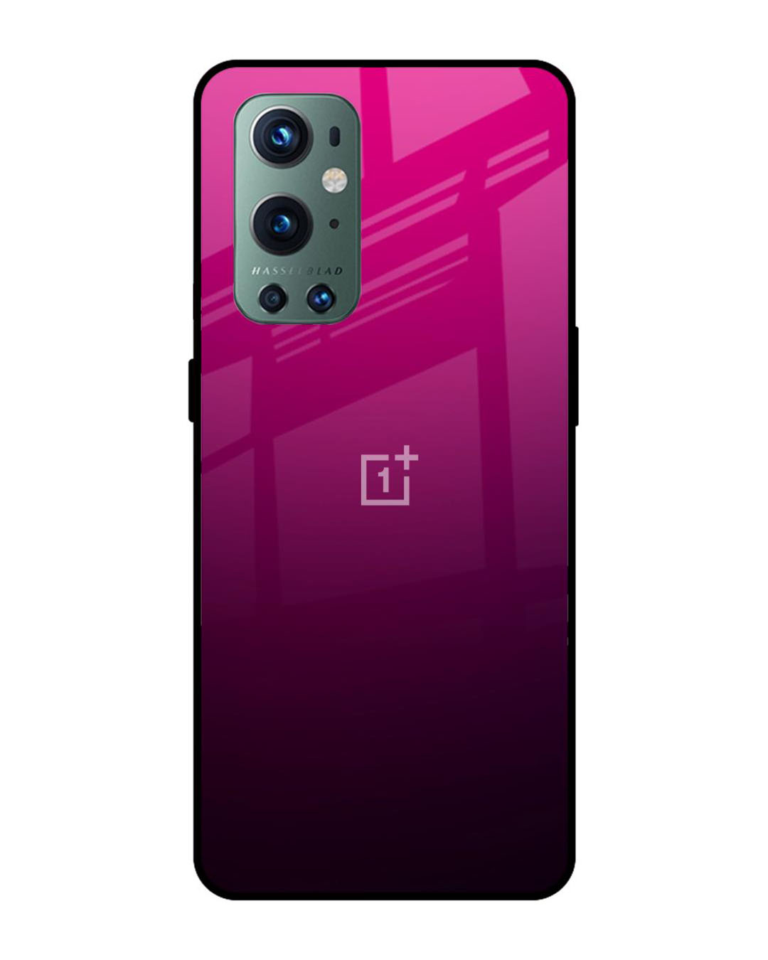 Buy Pink Ombre Pattern Premium Glass Case for OnePlus 9 Pro(Shock Proof, Scratch Resistant ...