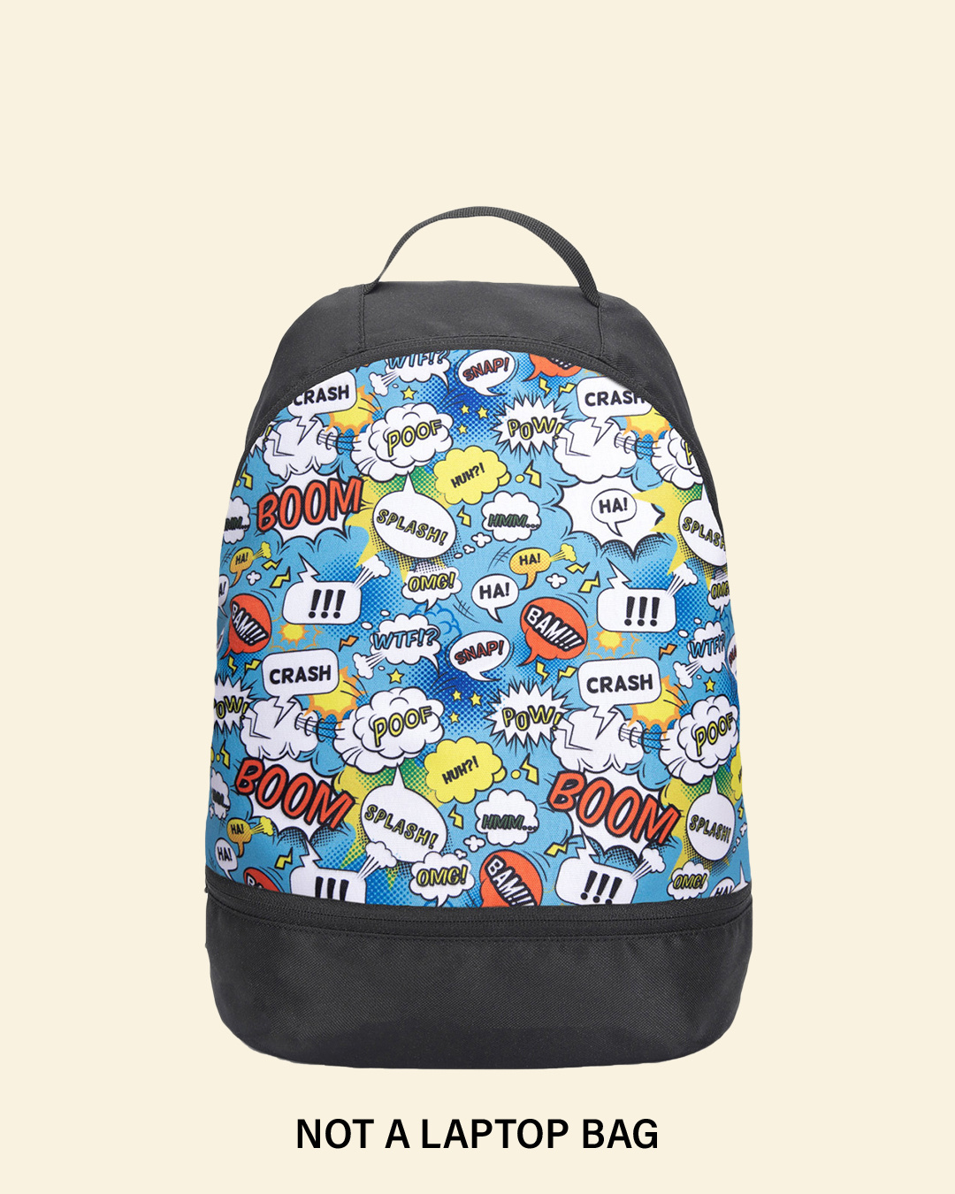 Buy Pop Art Doodle Printed Small Backpack Online in India at Bewakoof