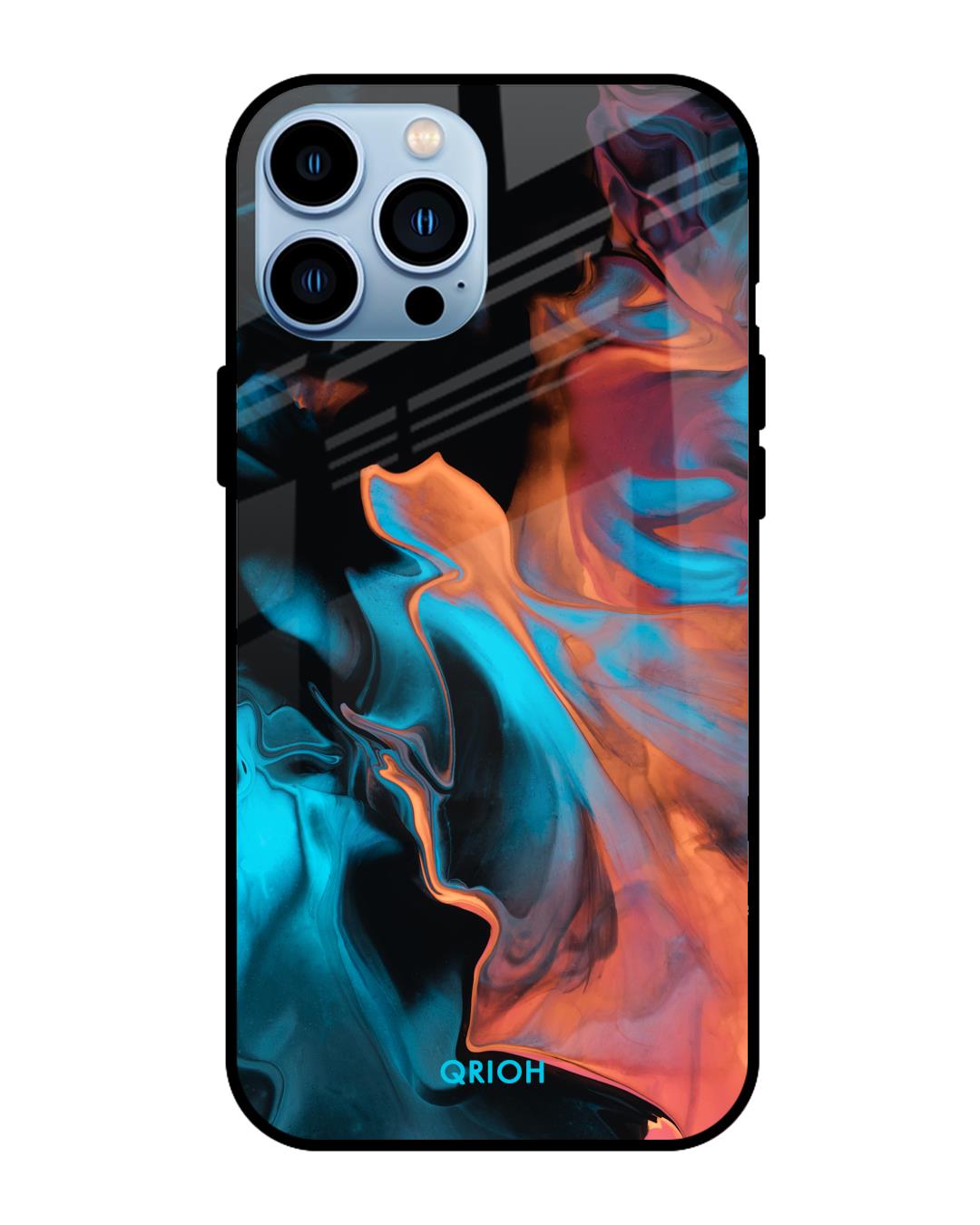 Buy Printed Premium Glass Cover For iPhone 13 Pro (Impact Resistant ...