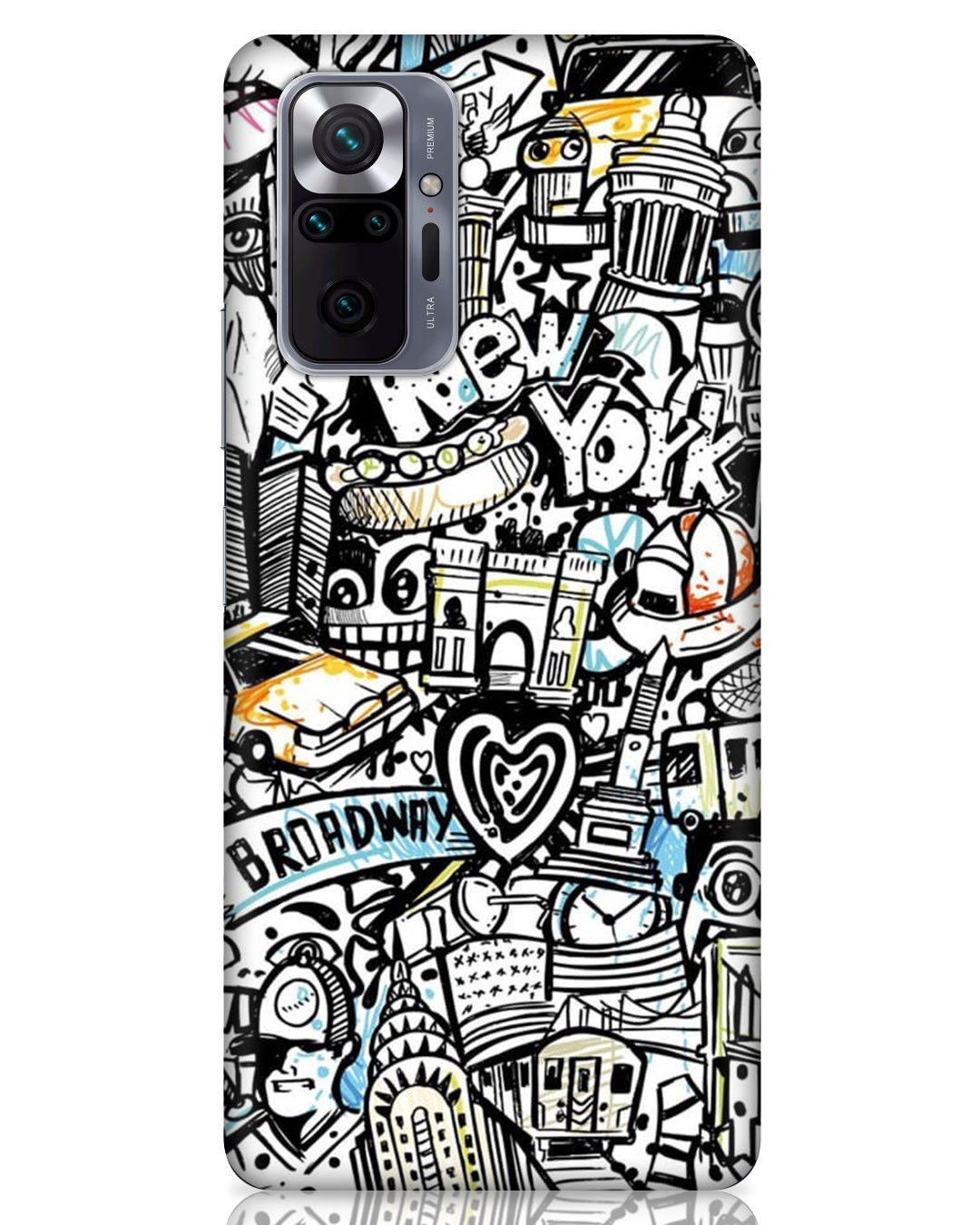 Buy Printed Hard Cover for Xiaomi Redmi Note 10 Pro Max (Impact ...
