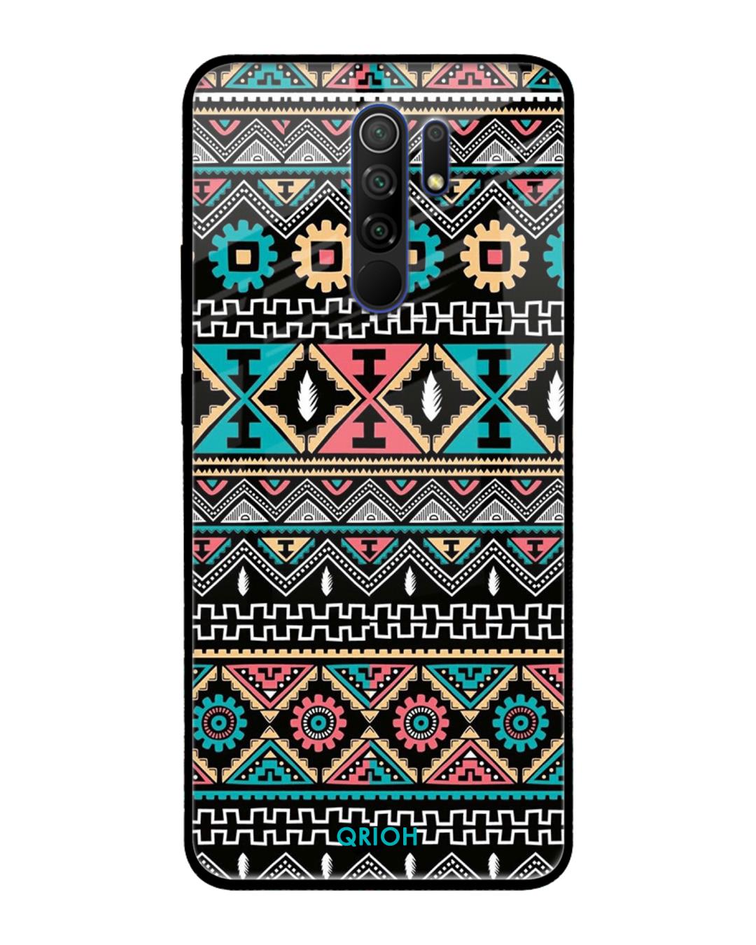 Buy Printed Premium Glass Cover For Xiaomi Redmi 9 Prime (Impact ...