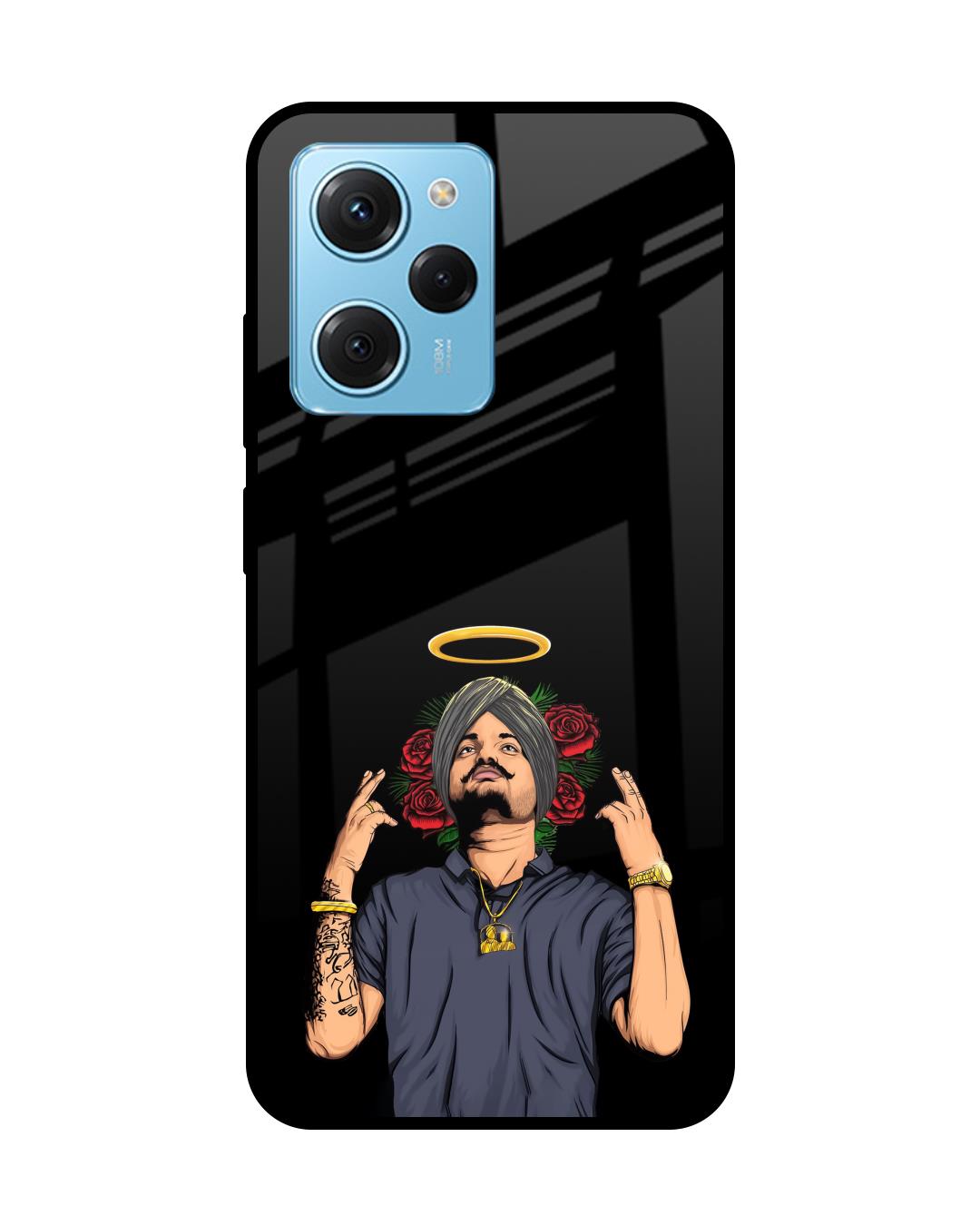 Buy Punjabi Singer Poster Premium Glass Case for Poco X5 Pro 5G (Shock ...
