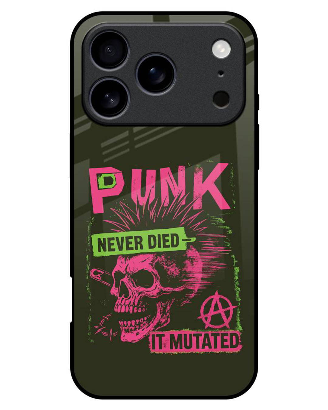 Buy Punk Mutant Premium Glass Cover for Apple iPhone 17 Pro Max Online ...