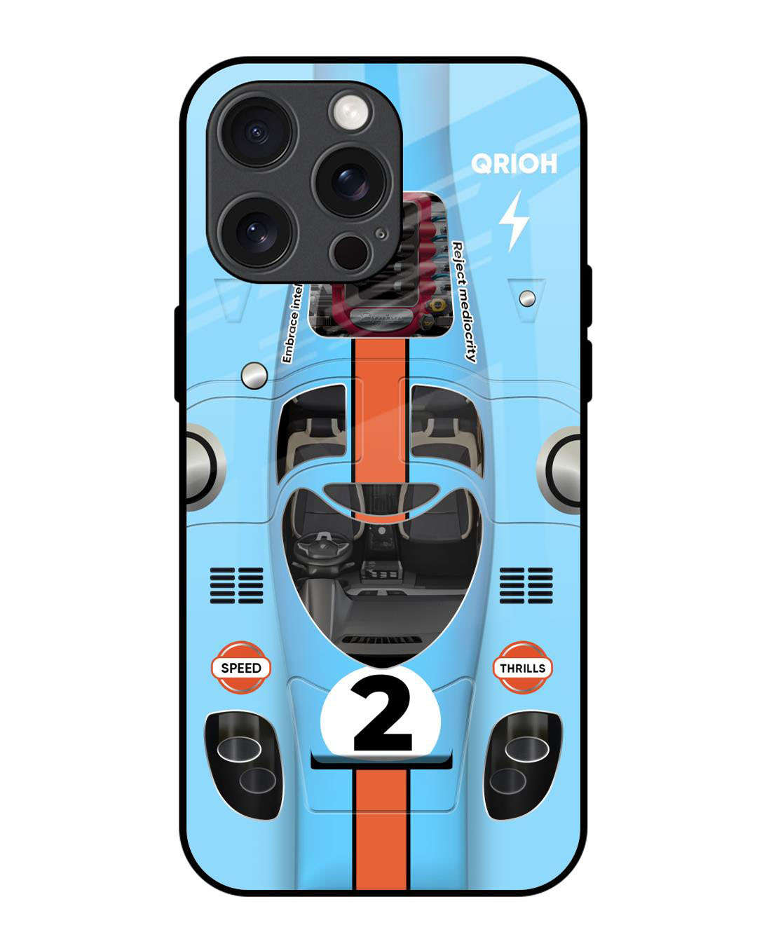 Buy Race Laboratory Premium Glass Cover for Apple iPhone 15 Pro Max ...