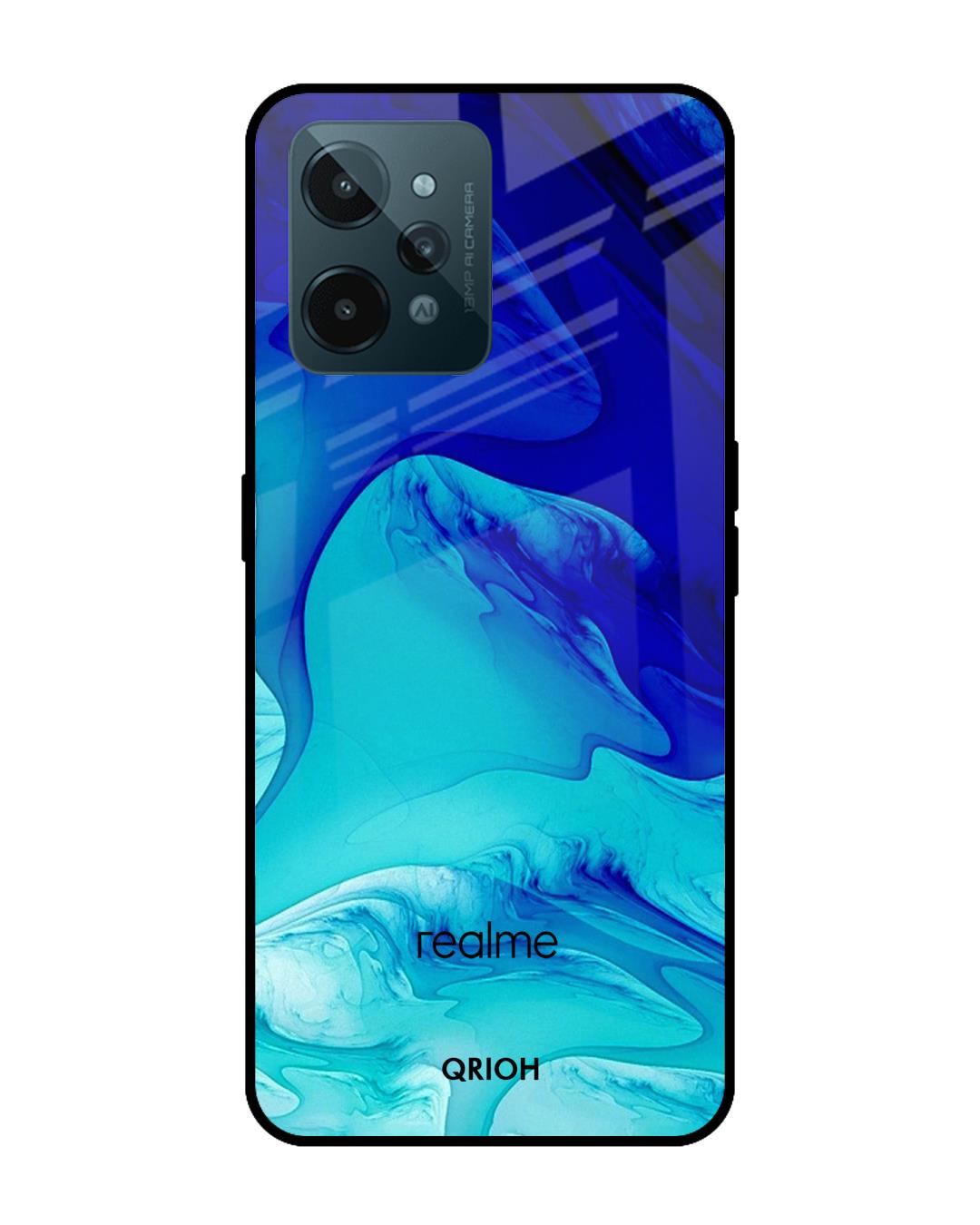 Buy Raging Tides Printed Premium Glass Cover for Realme C31 (Shockproof ...