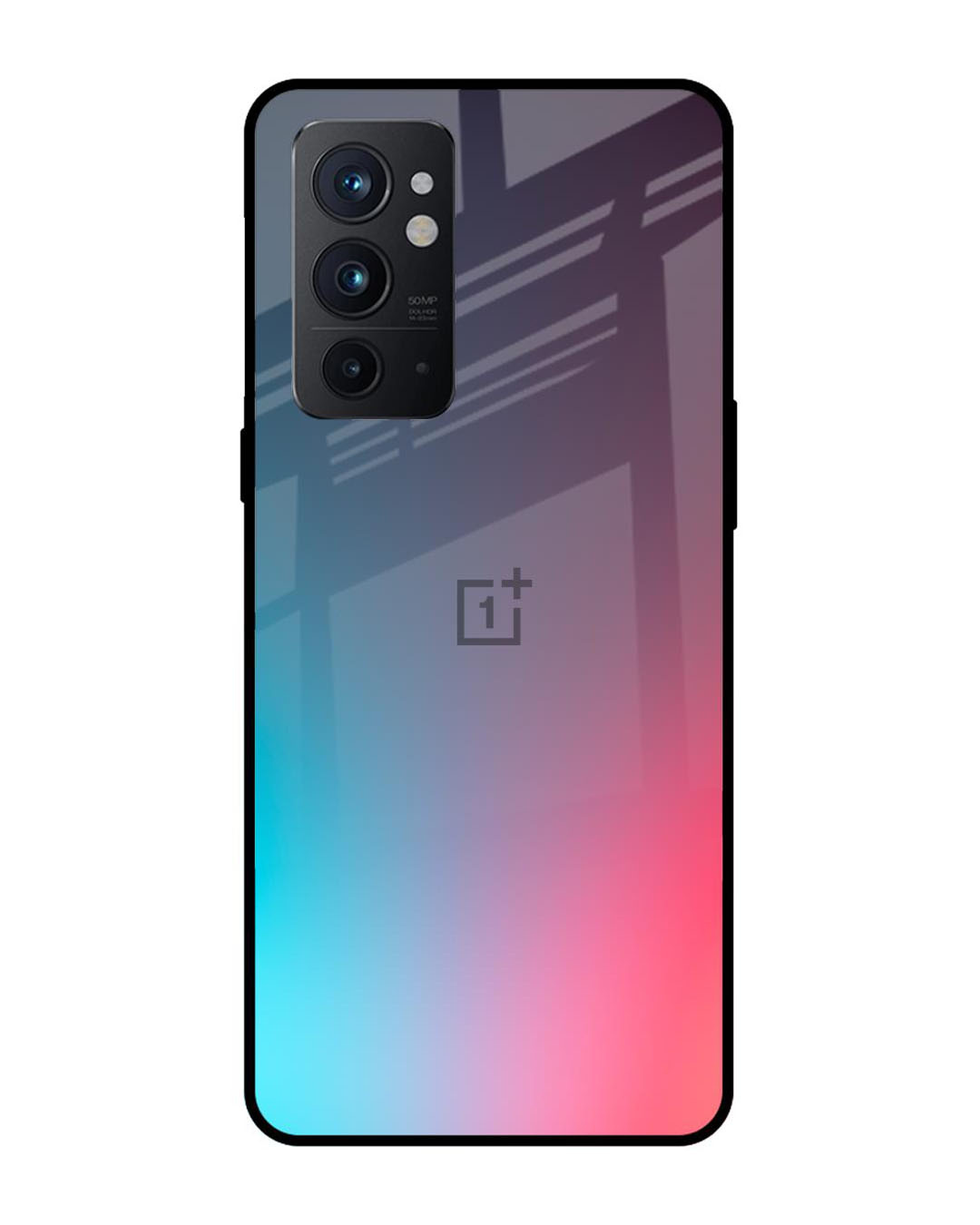Buy Rainbow Laser Premium Glass Case for OnePlus 9RT (Shock Proof ...