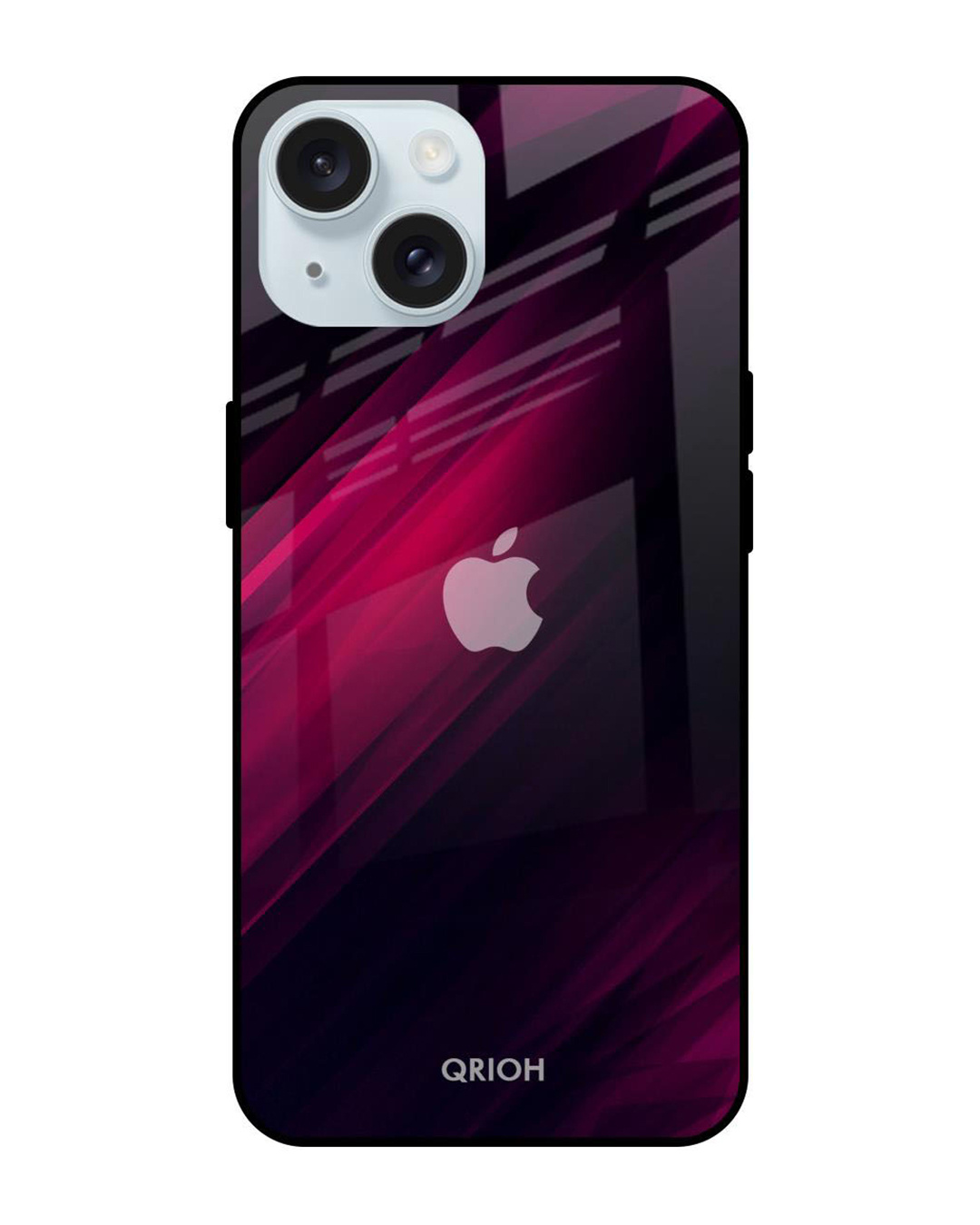 Buy Razor Black Premium Glass Case for Apple iPhone 15 (Shock Proof ...