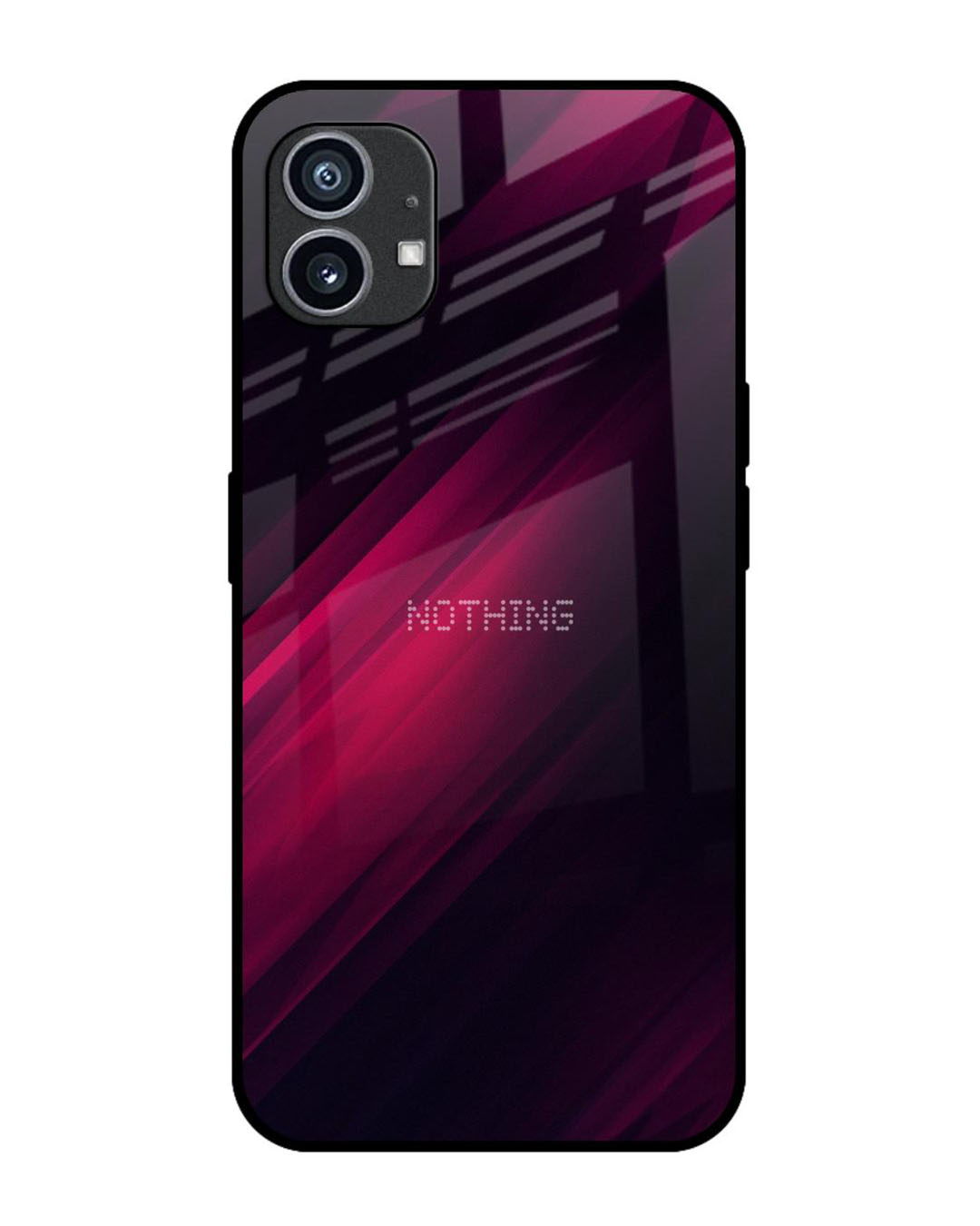 Buy Razor Black Premium Glass Case for Nothing Phone (1)(Shock Proof ...