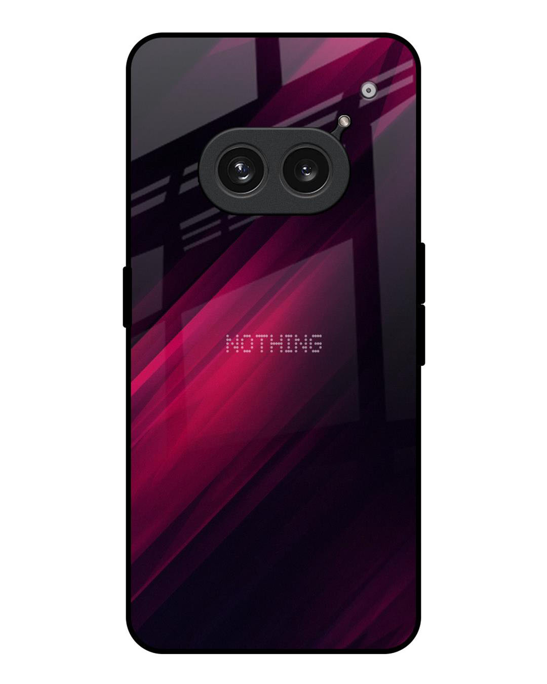 Buy Razor Black Premium Glass Case for Nothing Phone (2a) 5G(Shock ...