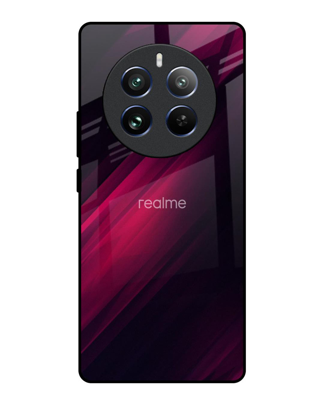 Buy Razor Black Premium Glass Case for Realme 12 Pro Plus 5G(Shock ...