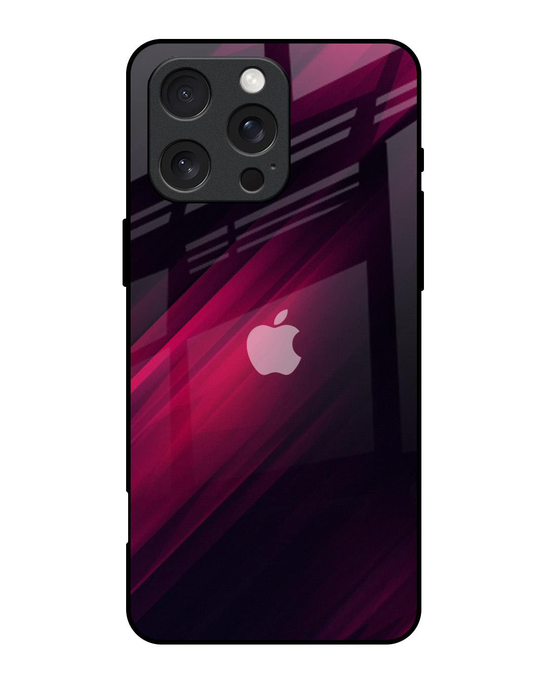 Buy Razor Black Premium Glass Cover for Apple iPhone 16 Pro (Shock ...