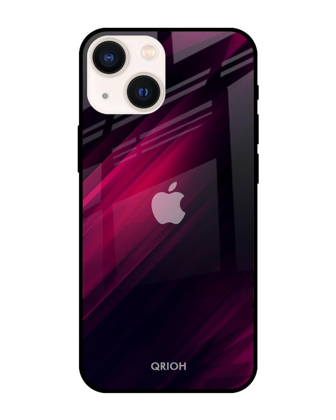 Buy Razor Black Printed Premium Glass Cover for Apple iPhone 14 Plus ...