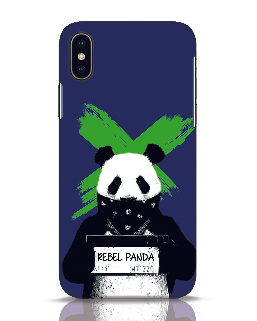 Buy Rebel Panda Designer Hard Cover for iPhone X Online in India at ...