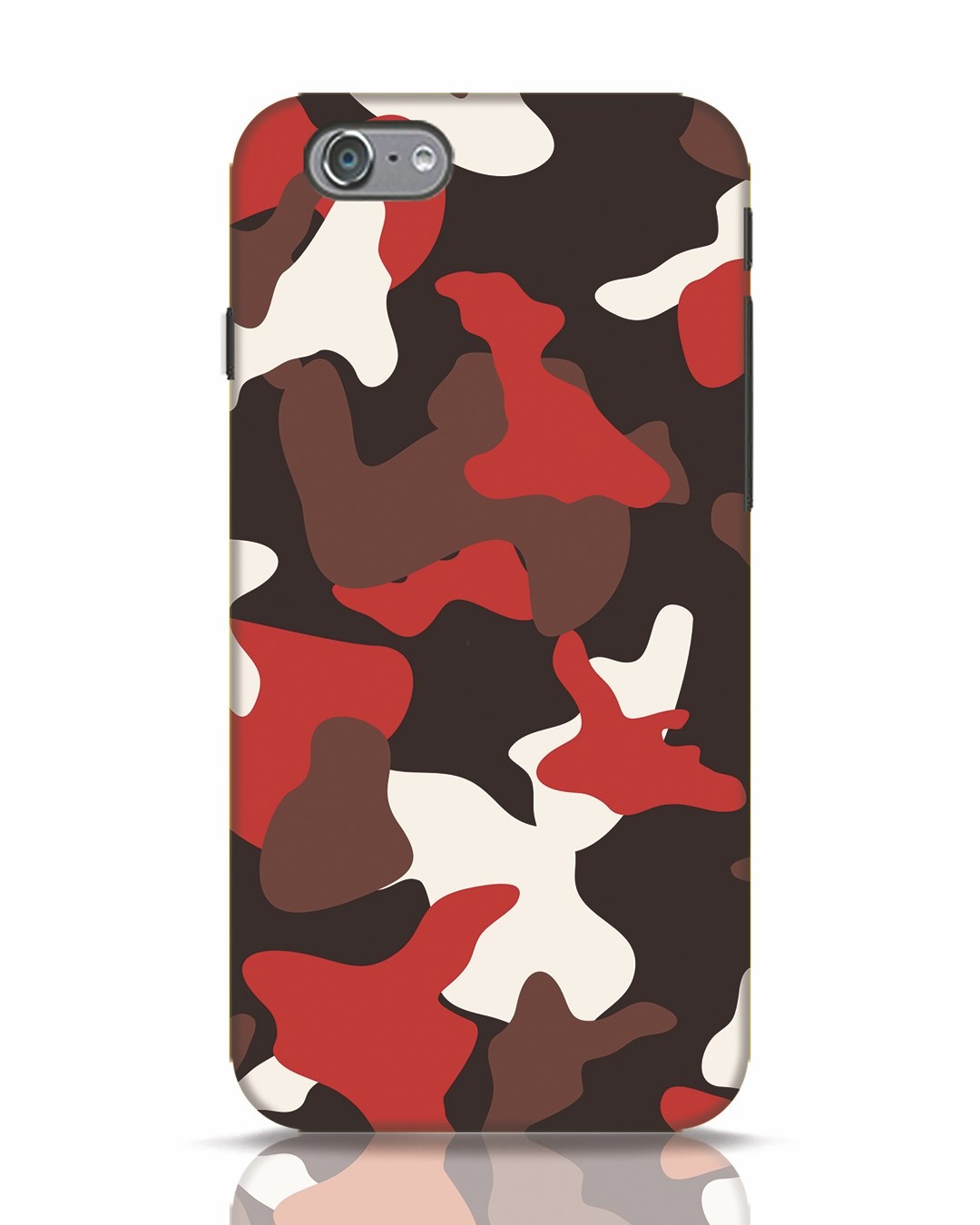 Buy Red Modern Camo iPhone 6 Phone Case Mobile Case Online at ₹199.0 ...