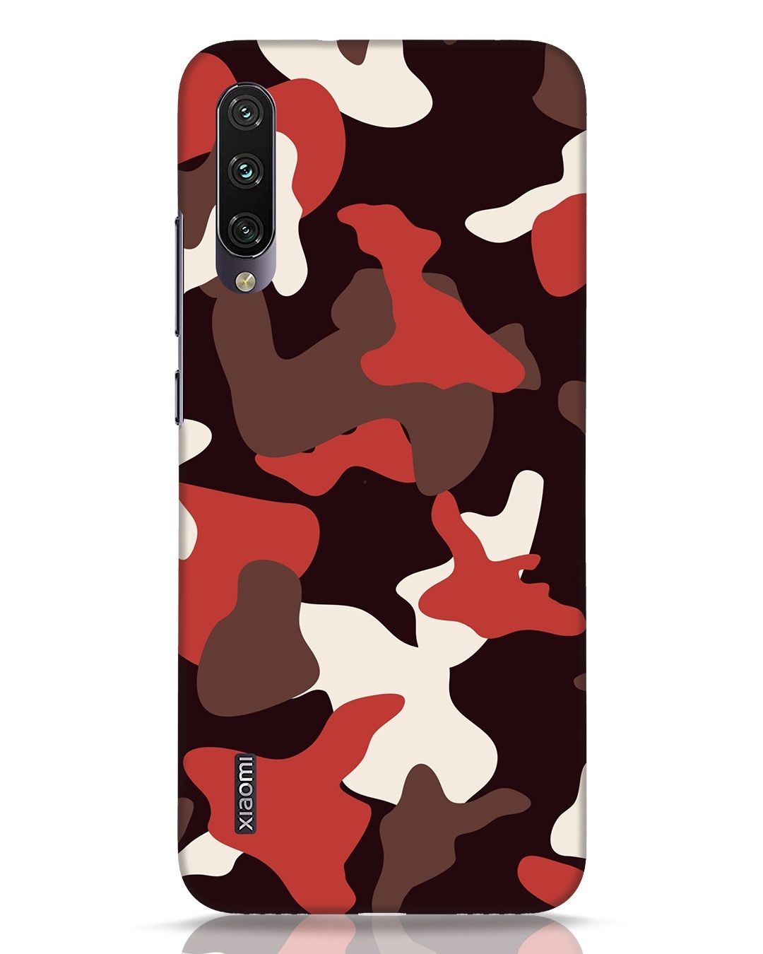 Buy Red Modern Camo Xiaomi Mi A3 Mobile Cover Online in India at Bewakoof