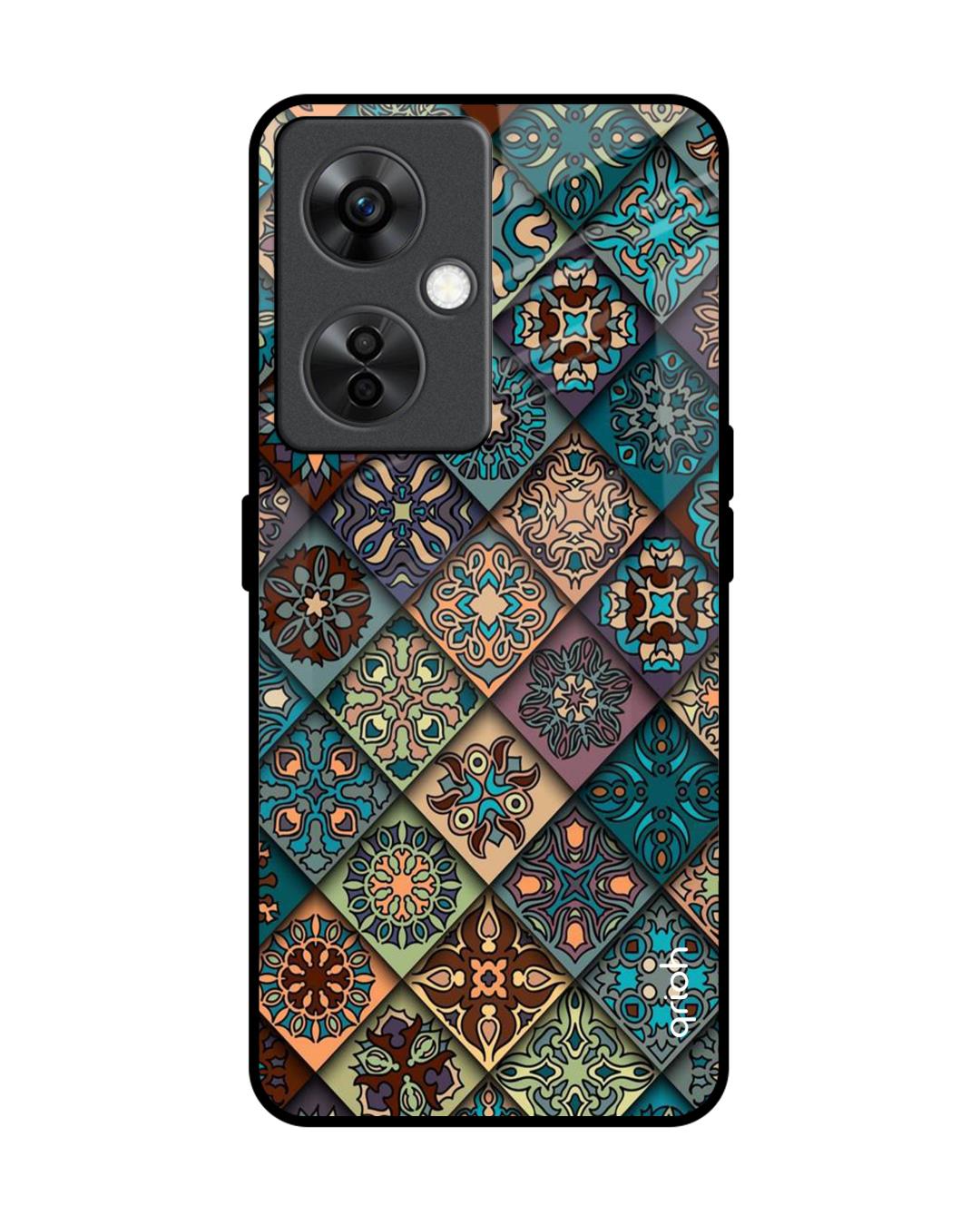 Buy Retro Art Premium Glass Case for OnePlus Nord CE 3 Lite 5G (Shock ...