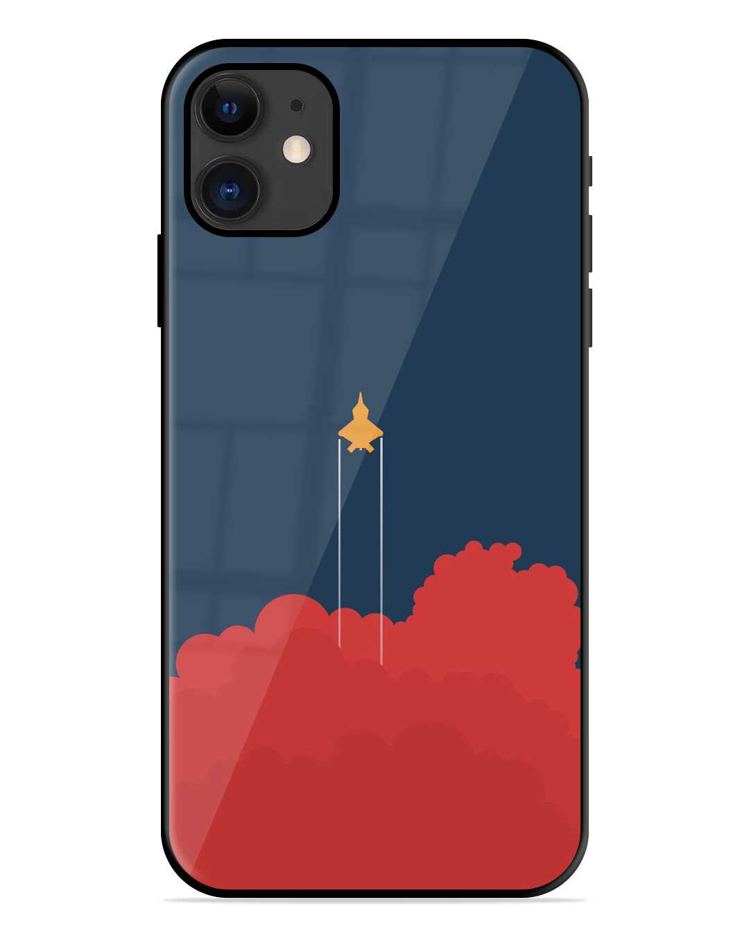 Buy Rocket Minimal Premium Glass Case for Apple Iphone 11 (Shock Proof ...