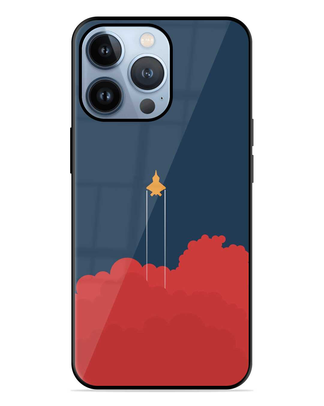 Buy Rocket Minimal Premium Glass Case for Apple Iphone 13 Pro Max ...