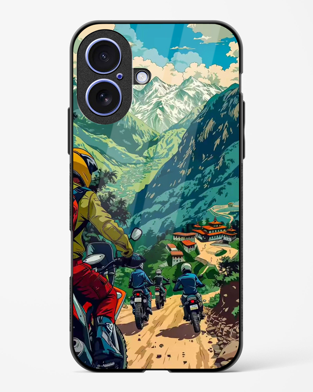 Buy Rugged Rider Premium Glass Case for Apple iPhone 16 Plus Online in ...