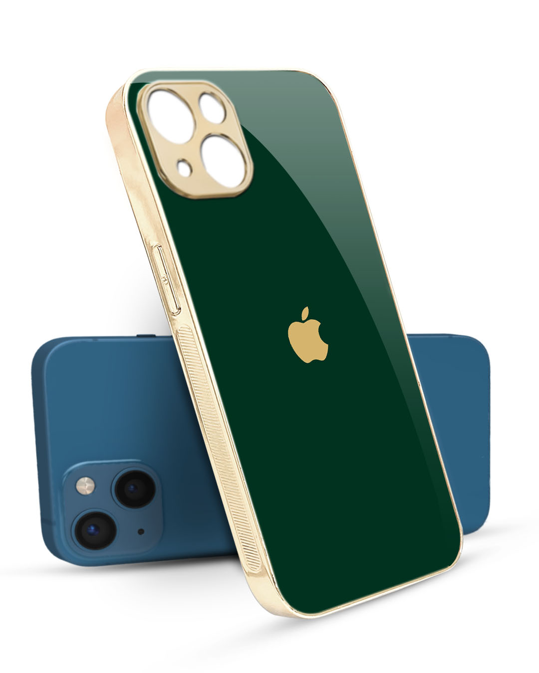 Buy Sacramento Green Gold Logo Metallic Gold Premium Glass Case for ...