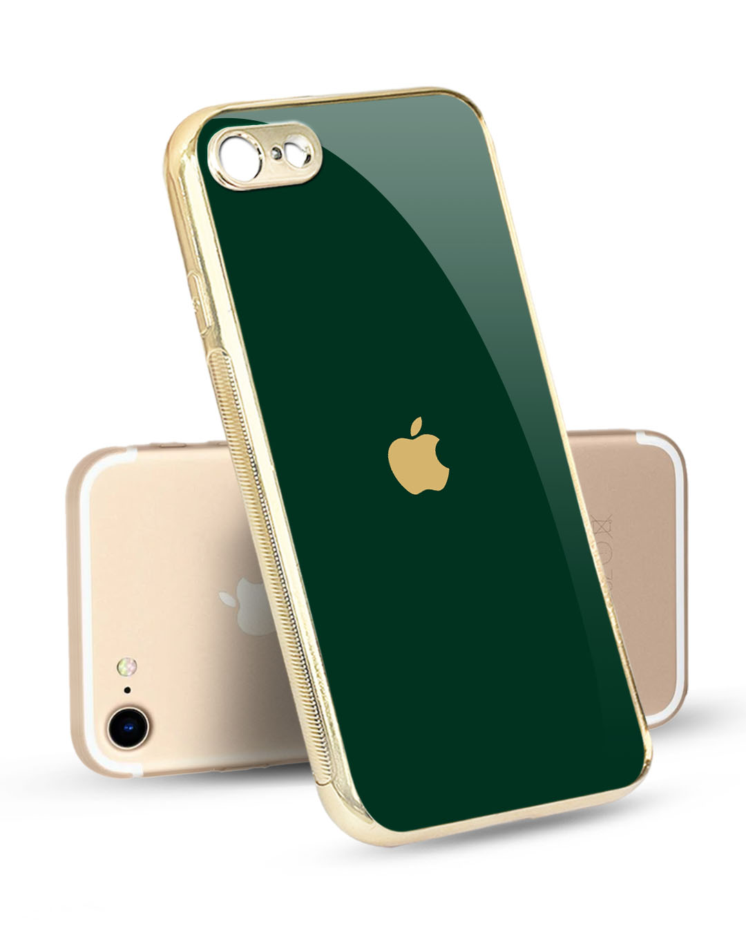 Buy Sacramento Green Gold Logo Metallic Gold Premium Glass Case for ...