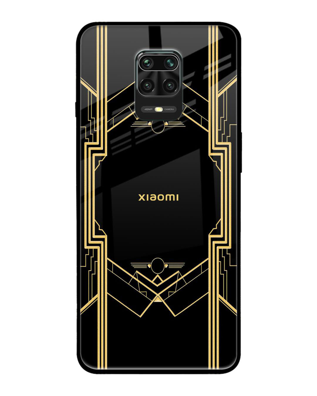 Buy Sacred Logo Premium Glass Case for Xiaomi Redmi Note 9 Pro Max ...
